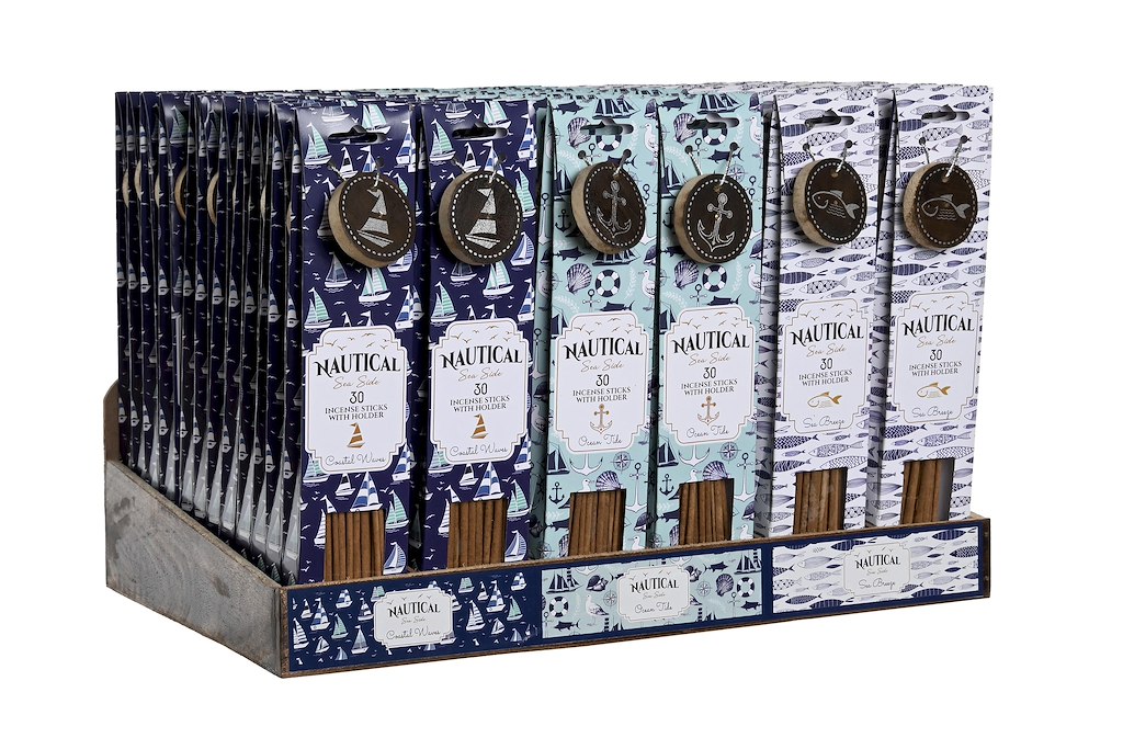 MIRIŠLJAVI ŠTAPIĆI NAUTICAL / 30 6X2X30 3 MODELA