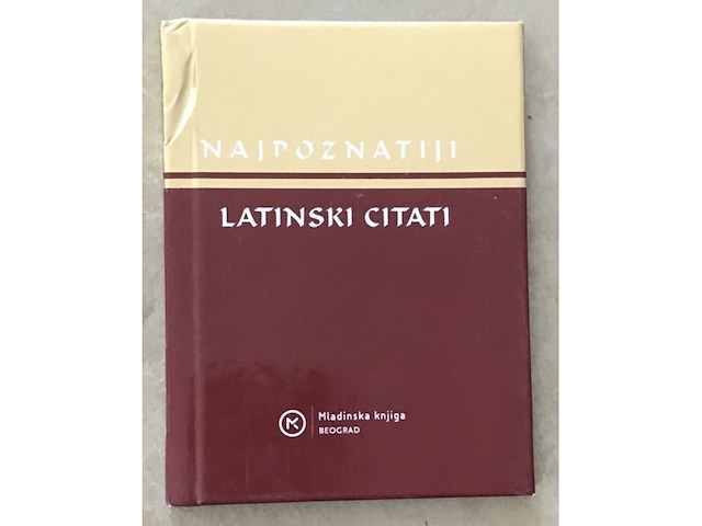 Najpoznatiji latinski citati