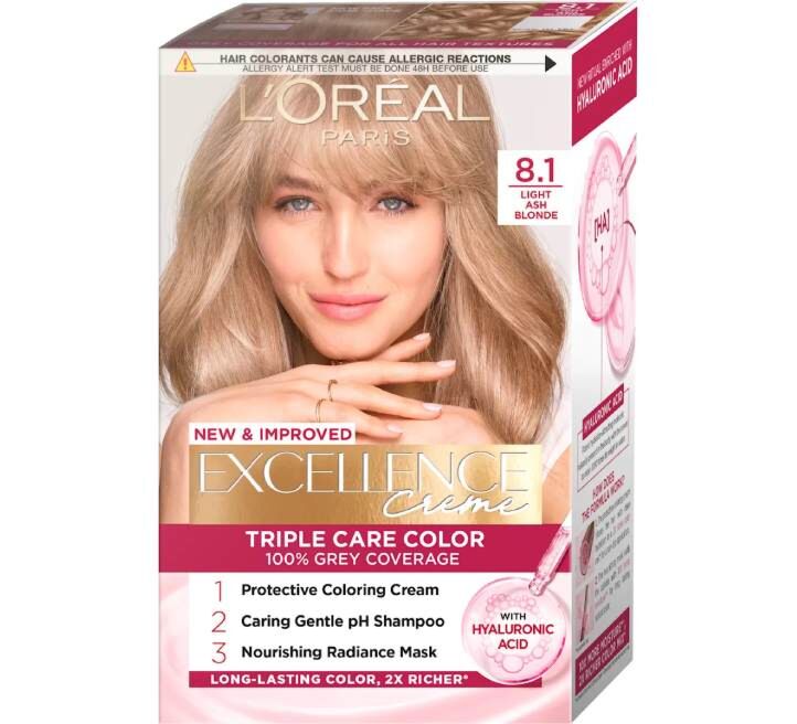 L'OREAL PARIS EXCELLENCE 8.1 BOJA ZA KOSU - LIGHT ASH BLONDE