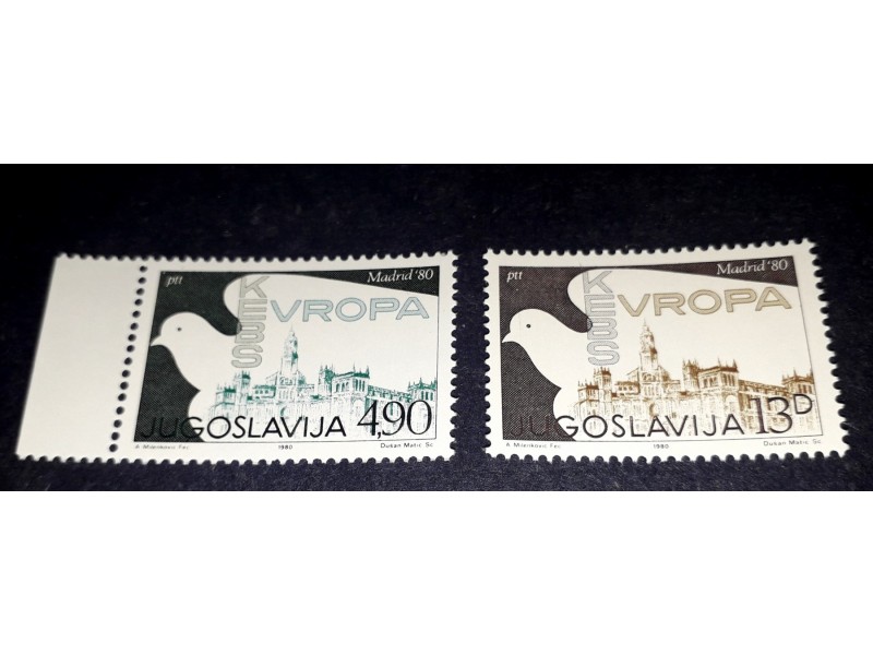 YU 1980 MNH