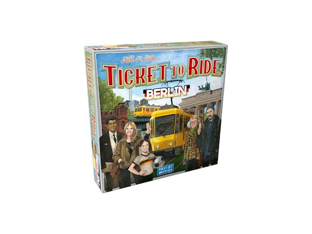 Društvena igra - Ticket To Ride, Berlin