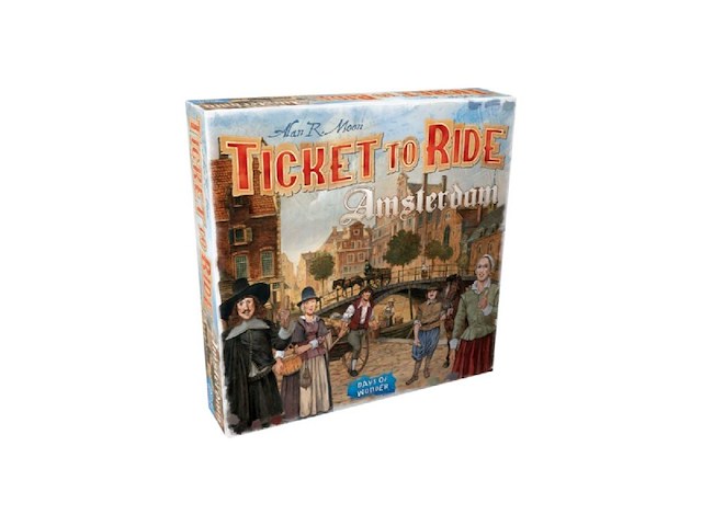 Društvena igra - Ticket To Ride, Amsterdam