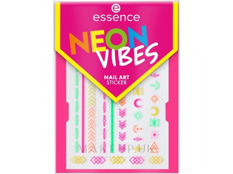 CATRICE AIR BLESSENCE NEON VIBES NAIL ART STICKERUSH MA