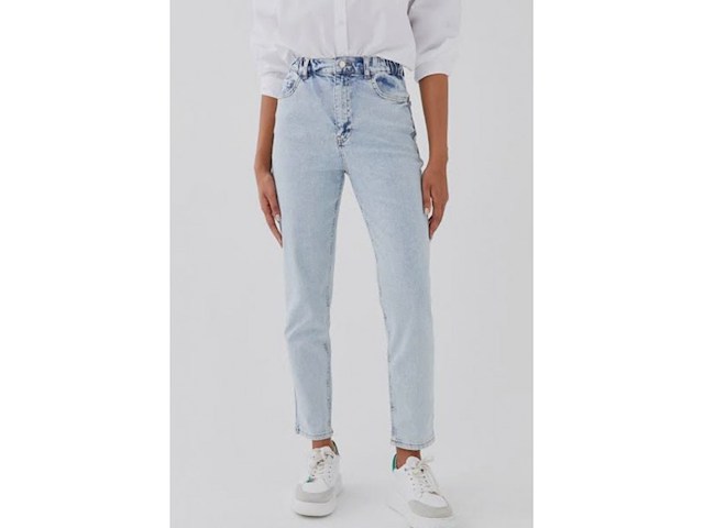 Farmerke --H&;;M--34---MOM JEANS