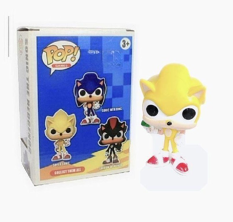 Funko Pop Super Sonic sa dijamantom figurica Funko Pop Super Sonic sa
