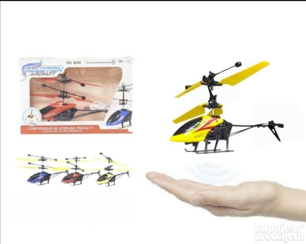 Žuti helikopter na pokret ruke   ✋ Vaša omiljena igračka sada može i