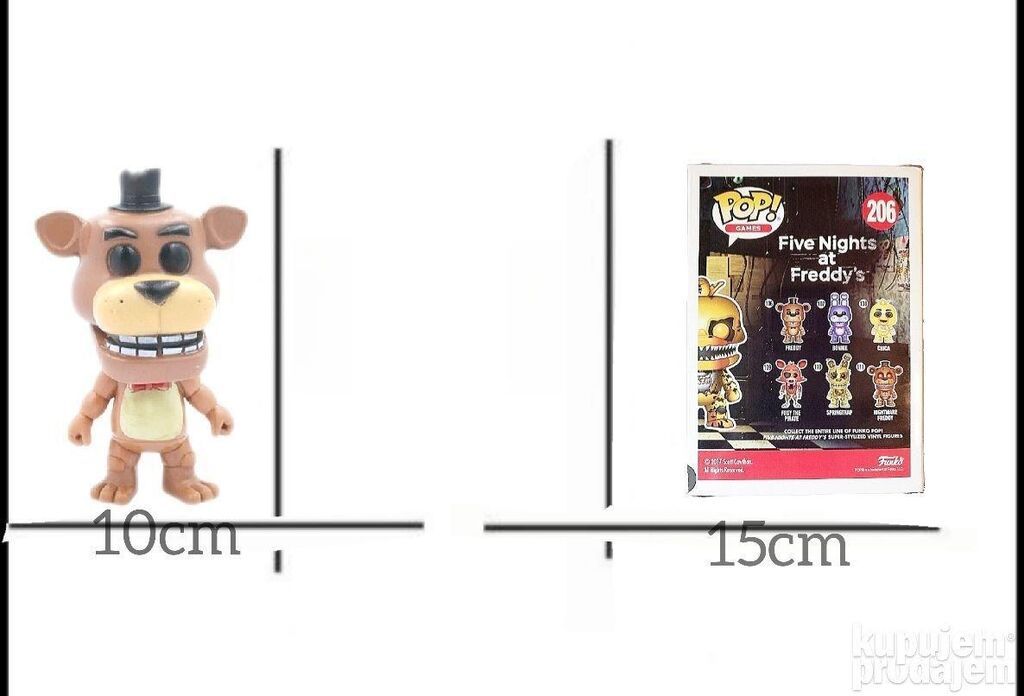 Nightmare Fox The Pirate Funko Pop iz serijala Five Nights at Freddy’s