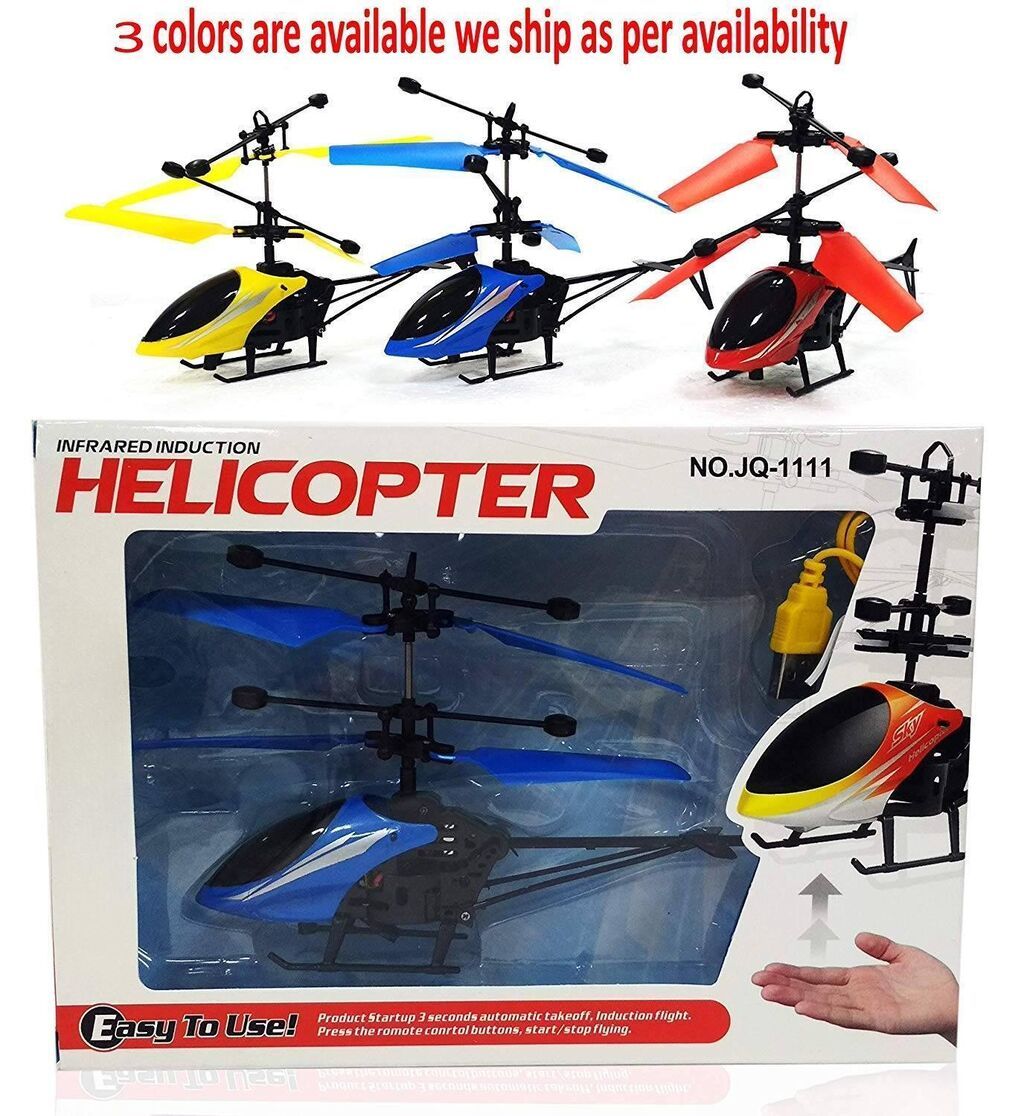 Leteći helikopter na senzor Leteći dron helikopter koji donosi