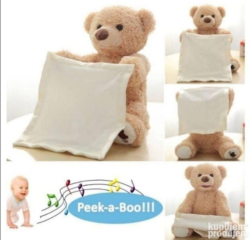 Peekaboo muzički meda skrivalica Peekaboo muzički meda skrivalica je