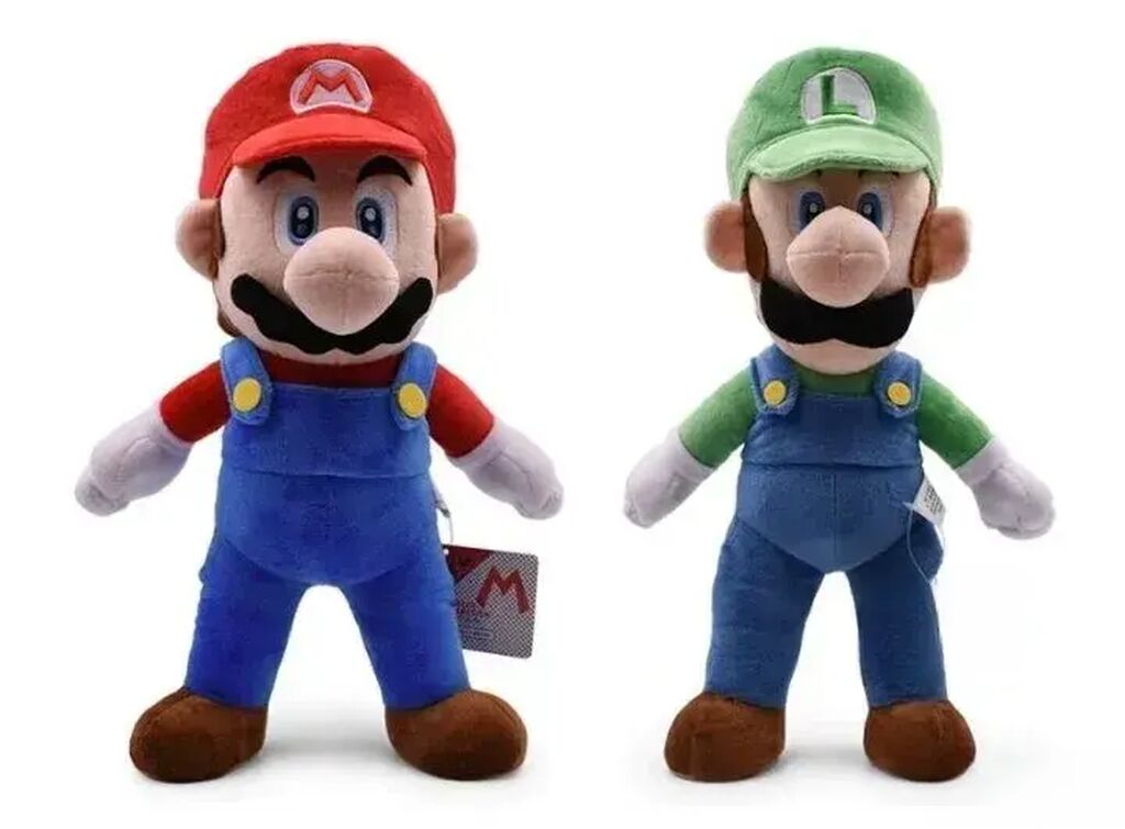 Plišana Igračka Luigi iz Super Mario    Super Mario i Luigi – Plišana