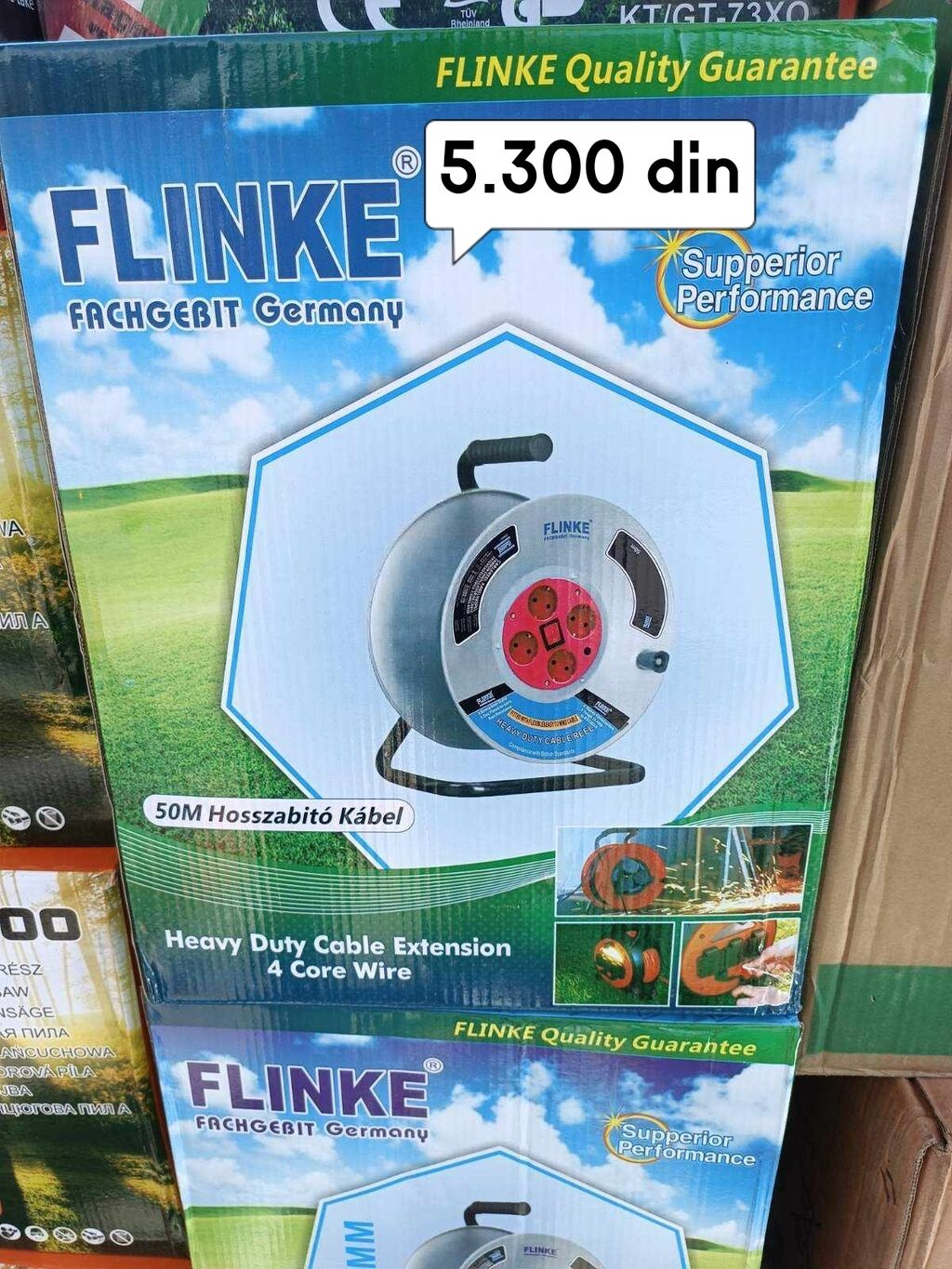 Cena 5.300 din Flinke nastavak od 50 m je praktičan i jednostavan za