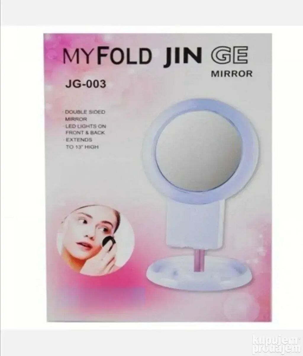 LED ogledalo za šminkanje My Flod Jin JG-003 Ogledalo je na sopstvenom