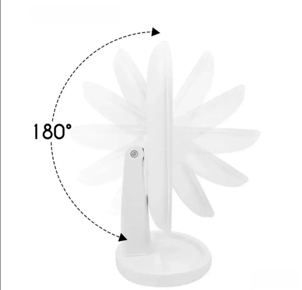 LED ogledalo za šminkanje crni sa 20 LED dioda LED ogledalo za lakše