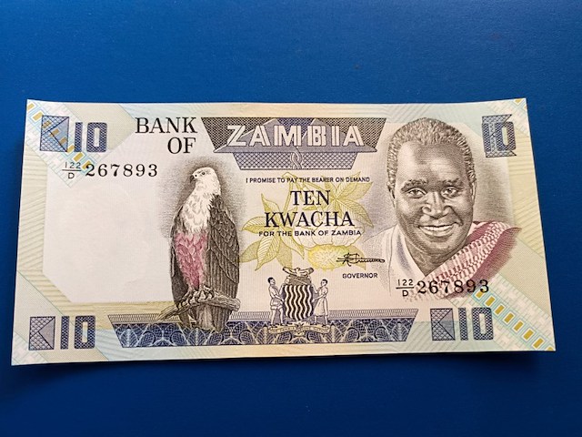 Zambija 10 kvača 1988 UNC
