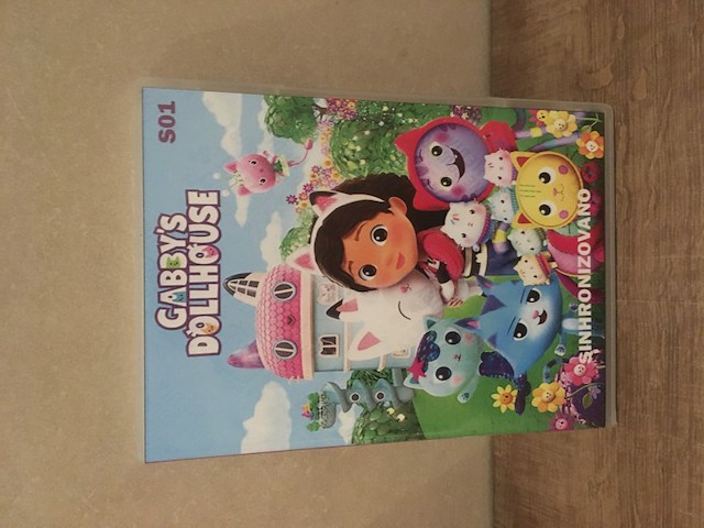 Gabby`s Dollhouse S1 - Gabina kuća lutaka DVD