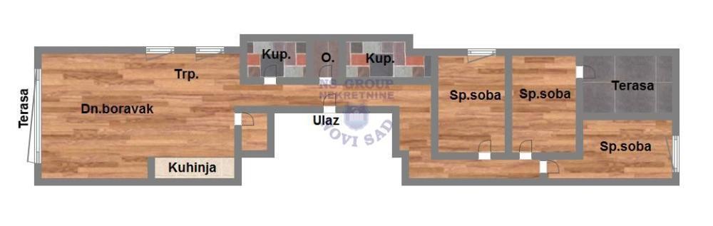Četvorosoban stan na prodaju, 101m2, 278.100€