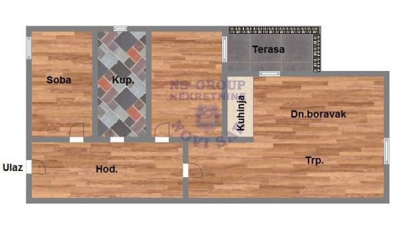 Dvosoban stan na prodaju, 66m2, 143.780€