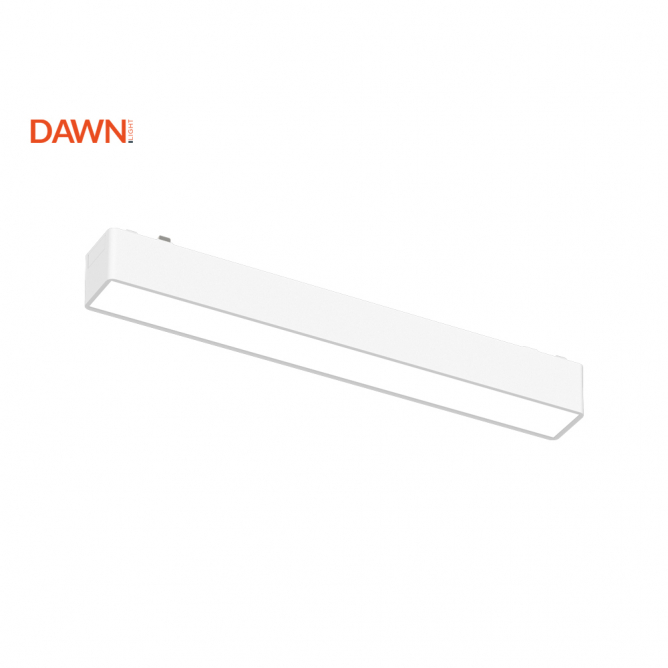 MAGNETIC SLIM SVETILJKA LED26 - 12F 10W 3000K 150° 48V DC BELA