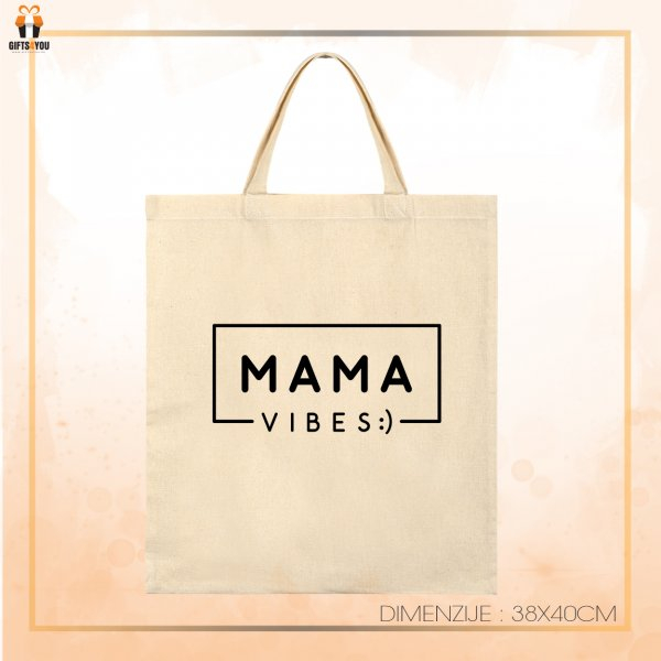 Pamučna torba - Mama Vibes