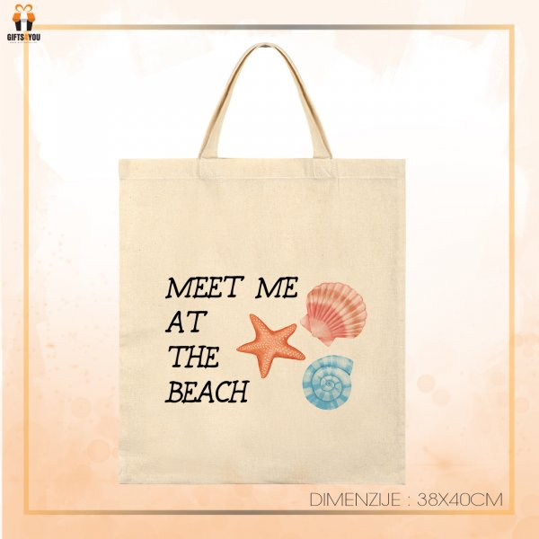 Pamučna torba - Meet me at the beach