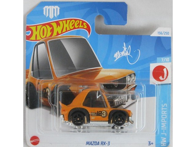 hot wheels mazda RX-3 tooned