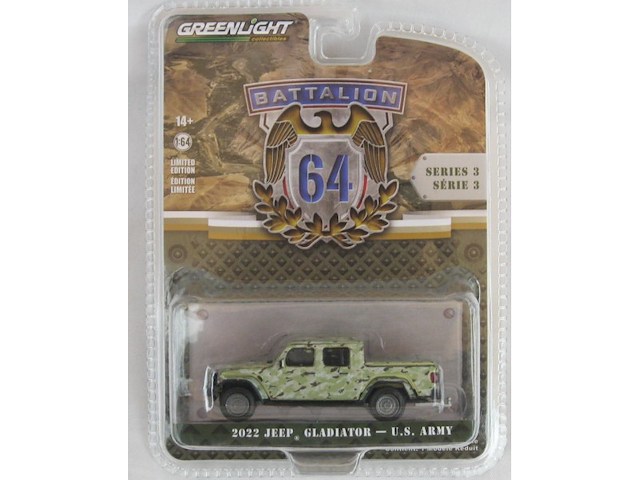 1:64 greenlight jeep gladiator