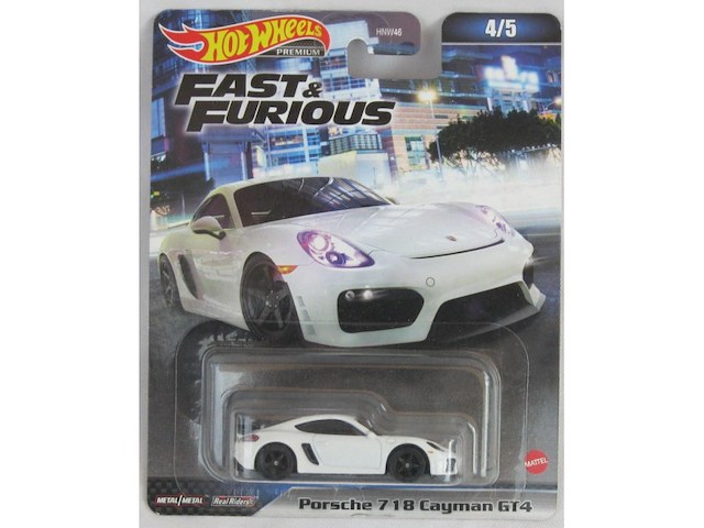 hot wheels porsche cayman GT4