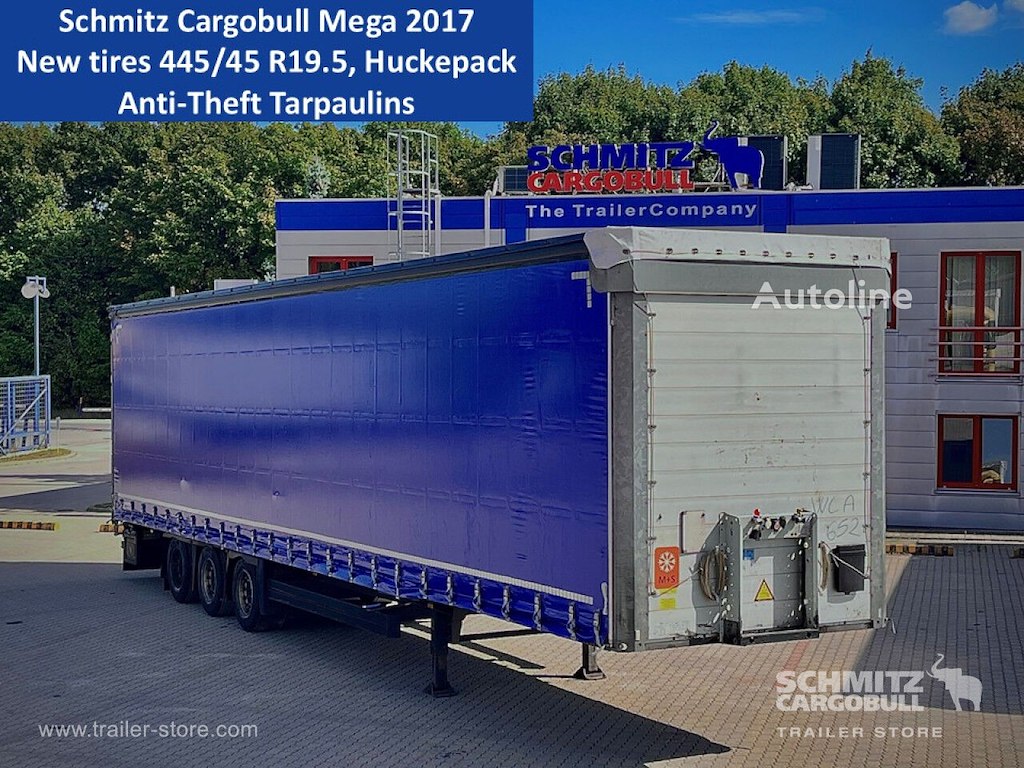 Schmitz Cargobull TolÃ³ponyva poluprikolica sa kliznom ceradom