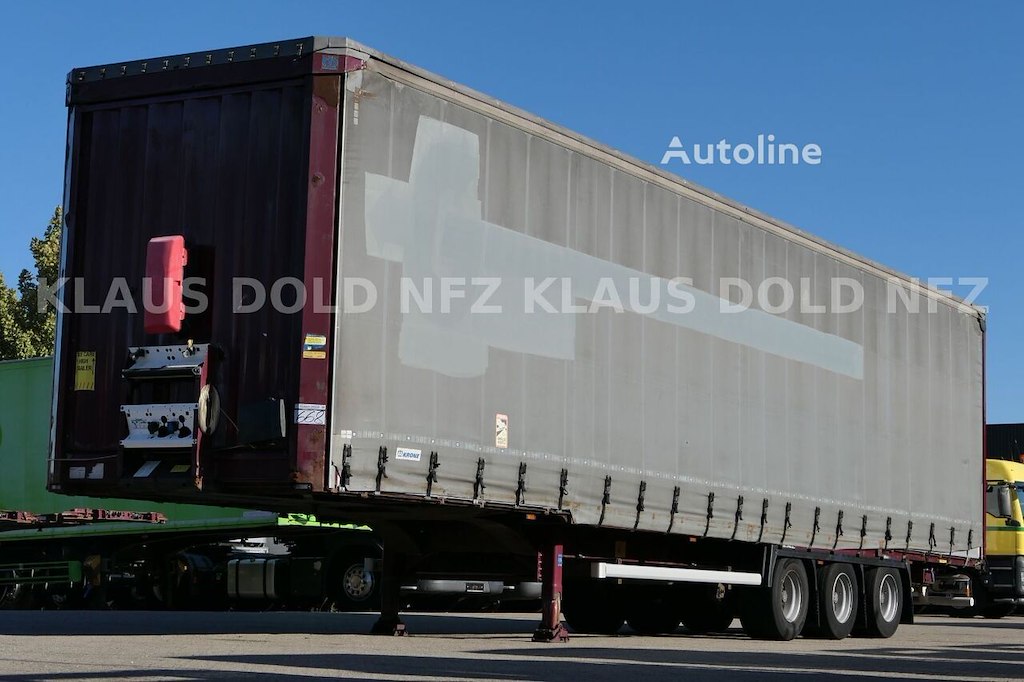 Krone XL MegaLiner BWP poluprikolica sa kliznom ceradom