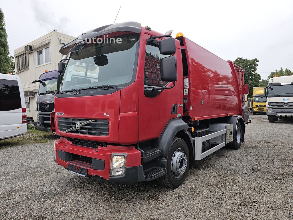 Volvo FL240 mit NTM 12cub K-2KMAXI 7.9+4.1 EURO5 kamion za smeće