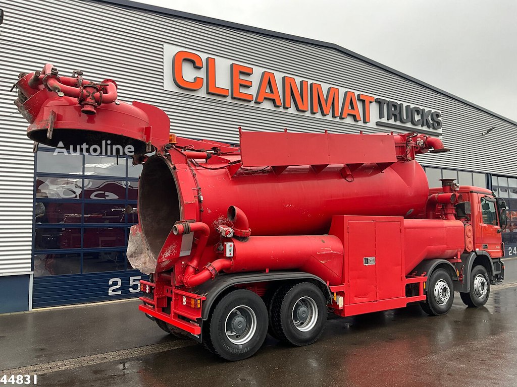 Mercedes-Benz Actros 4141 8x4 RVS Naaktgeboren drogestoffen Just 99.291 km! autofekalac