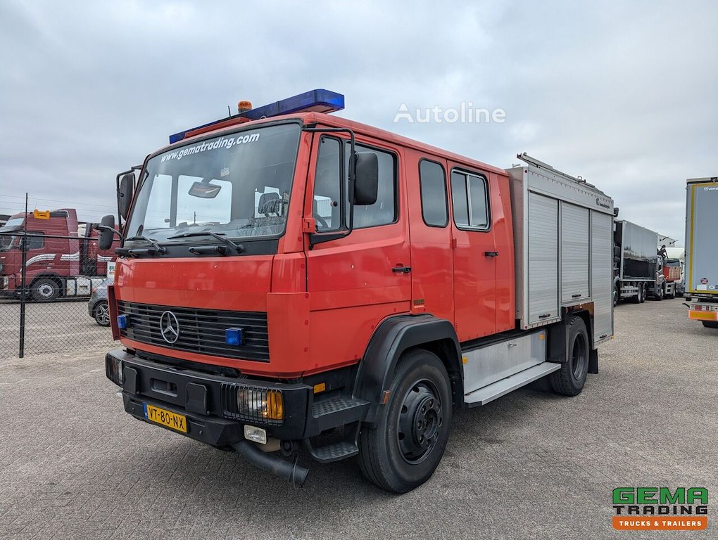 Mercedes-Benz 1124 AF 4x4 Dubbelcab 6Cil - 9 Pers - Kronenburg Tankautospuit T vatrogasno vozilo