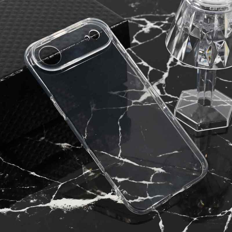 Maska silikon tanki za iPhone 17 Air 6.6 providna