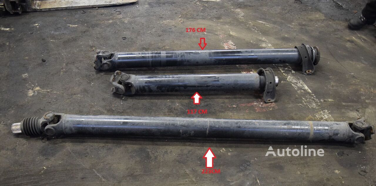 MAN Wał napędowy TGM (KOMPLET) kardansko vratilo za tegljača