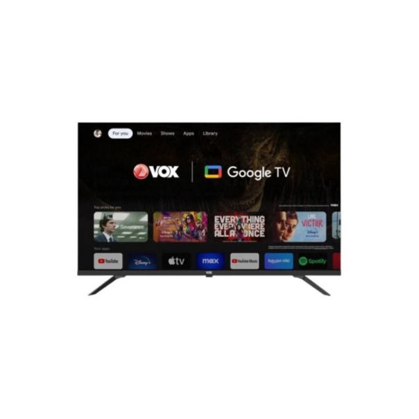 VOX Televizor 43GTU090, UltraHD, Google TV Smart