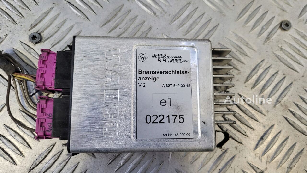 Mercedes-Benz STEROWNIK KOMPUTER MODUŁ WEBER MERCEDES A 627 540 000 45 A 627 540 000 45 upravljačka jedinica za tegljača