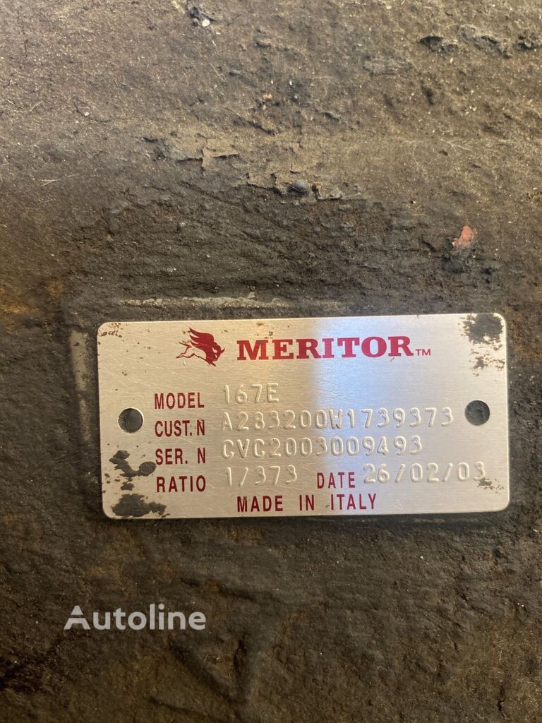Meritor 167E 11X41 diferencijal za Volvo 250 kamiona