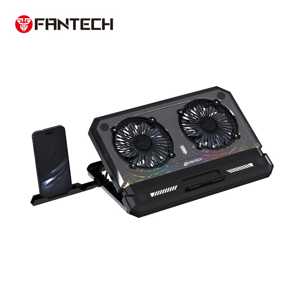 Laptop Cooler Fantech NC21 RGB crni