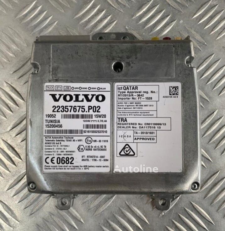 Volvo KOMPUTER STEROWNIK MODUŁ GPS VOLVO FH 4 22357675 22357675 upravljačka jedinica za tegljača