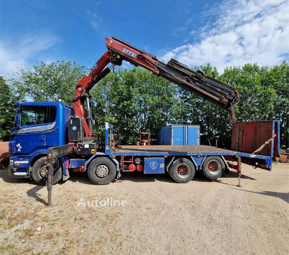 Scania R480 + EFFER 305.11 6S autotransporter