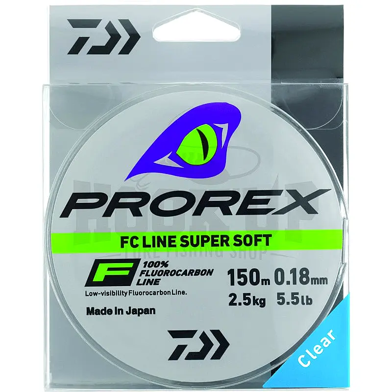 Daiwa PROREX FC LINE SUPER SOFT -FLUOROCARBON 0,40mm 10,4kg 150m (12995-140)