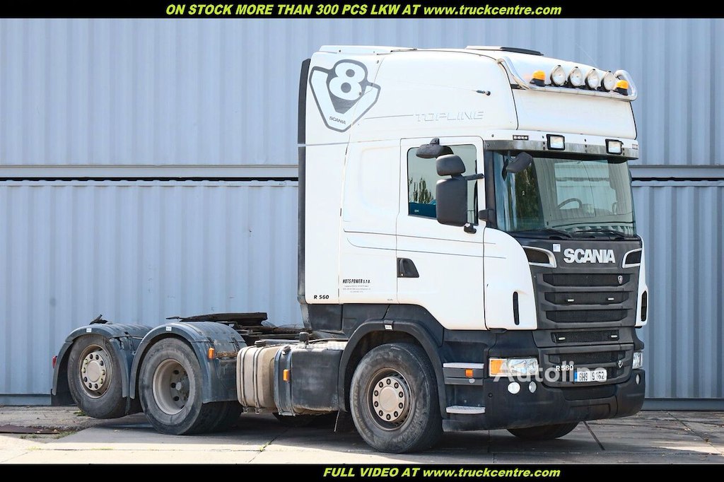 Scania R 560, 6x2, V8, TOP LINE, EURO 5, HYDRAULICS tegljač