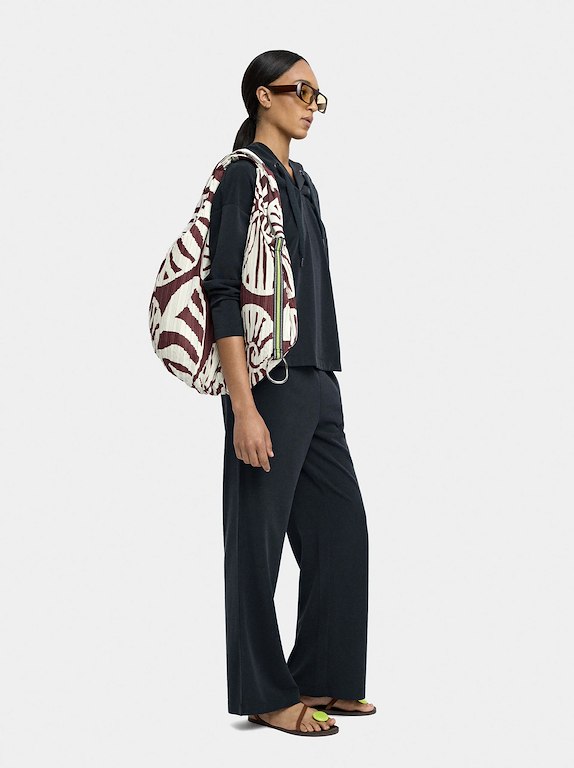 LOOSE-FITTING TROUSERS WITH ELASTIC WAISTBAND SOFT TOUCH