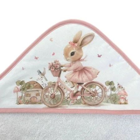Deksi Peškir "Zeka" 75x75 roze ( 3902 )