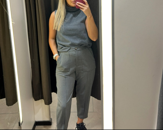 Zara sive pantalone