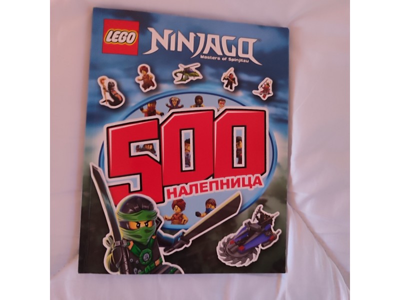 Lego ninjago sa oko 500 nalepnica