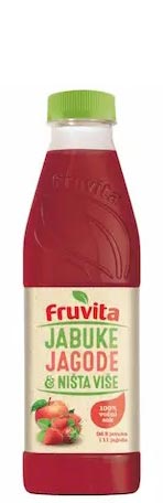 FRUVITA JABUKE,JAGODE I NISTA VISE 0,80L