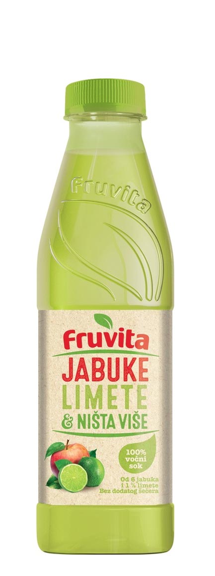FRUVITA JABUKE,LIMETE I NISTA VISE 0,80L