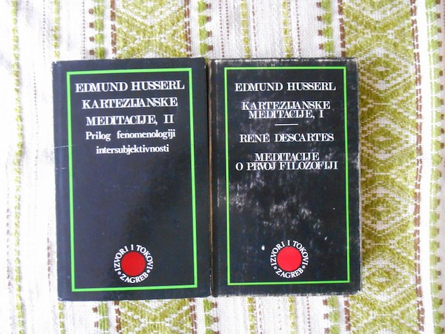Edmund Husserl - Kartezijanske meditacije I-II