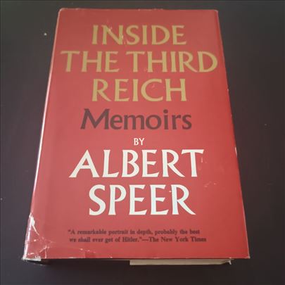 Inside the Third Reich Memoirs Albert Speer 1st US